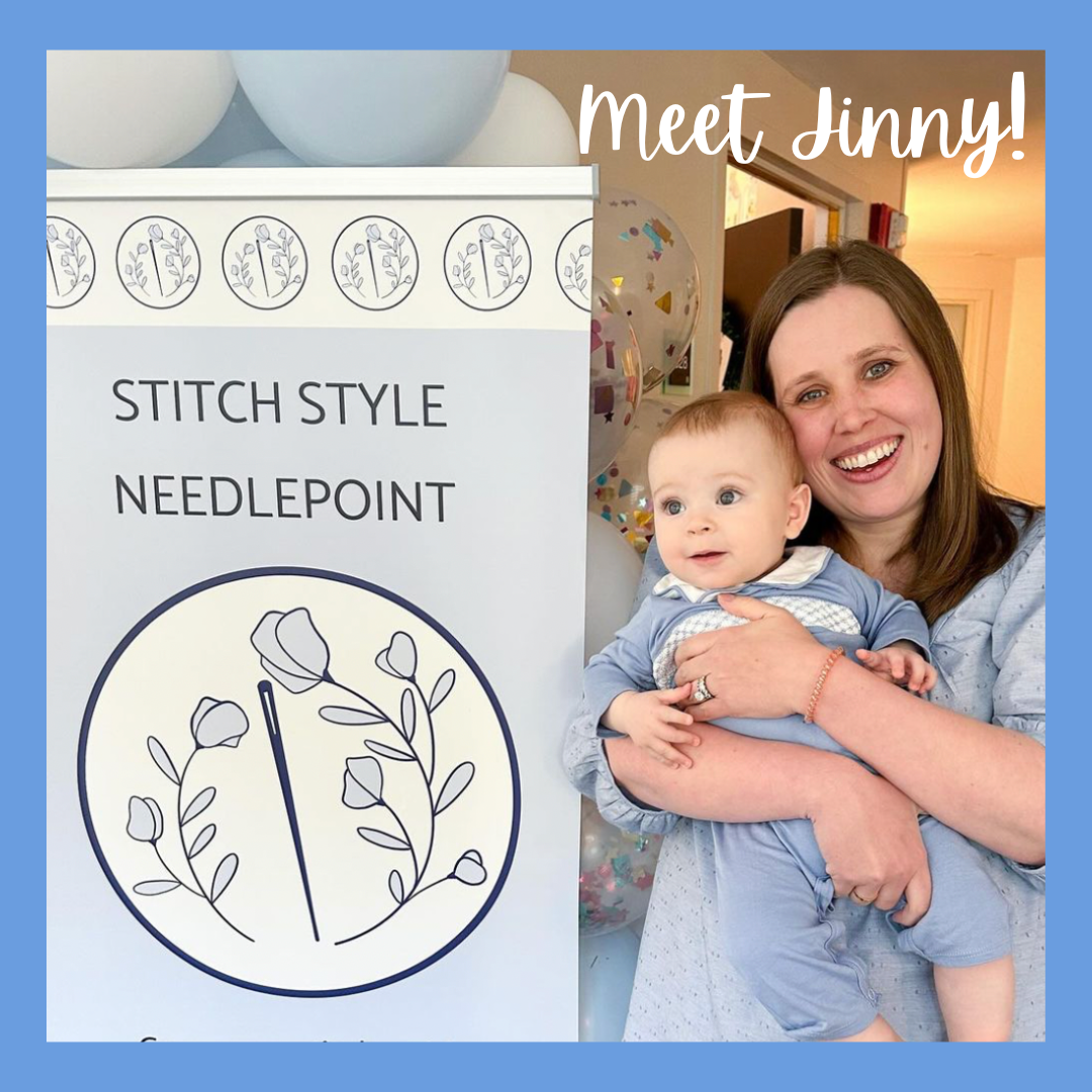 Meet Jinny McAulliffe: Owner of Stitch Style Needlepoint! | Behind the Scenes and more | Stitch ...