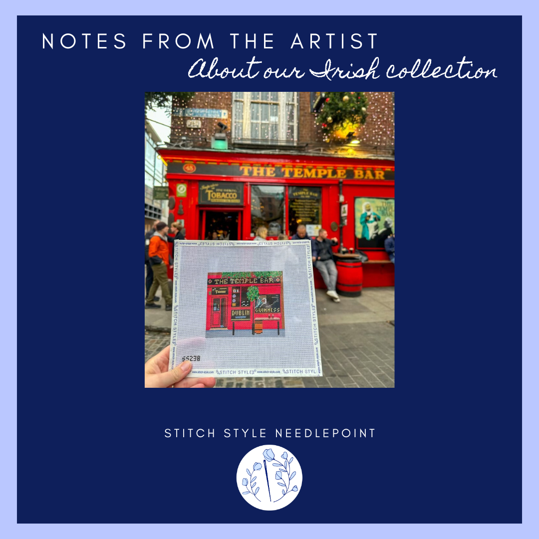 Notes From The Artist About Our Irish Collection Stitch Style 1966
