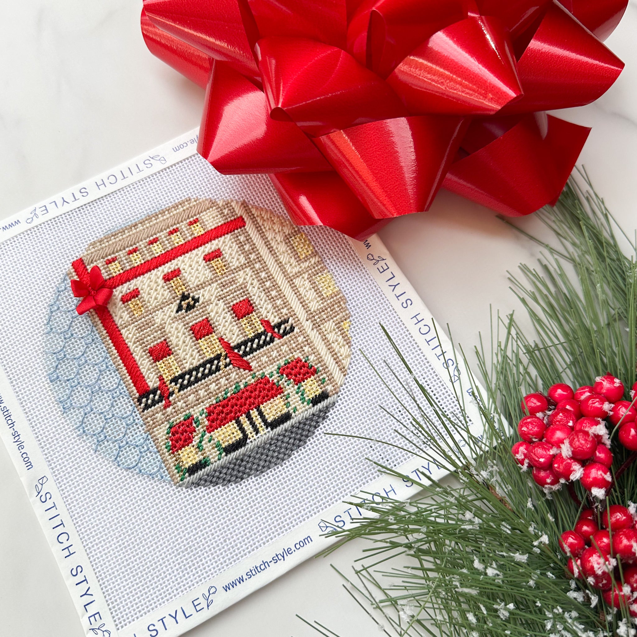 New York Cartier Store Needlepoint Canvas – Stitch Style Needlepoint