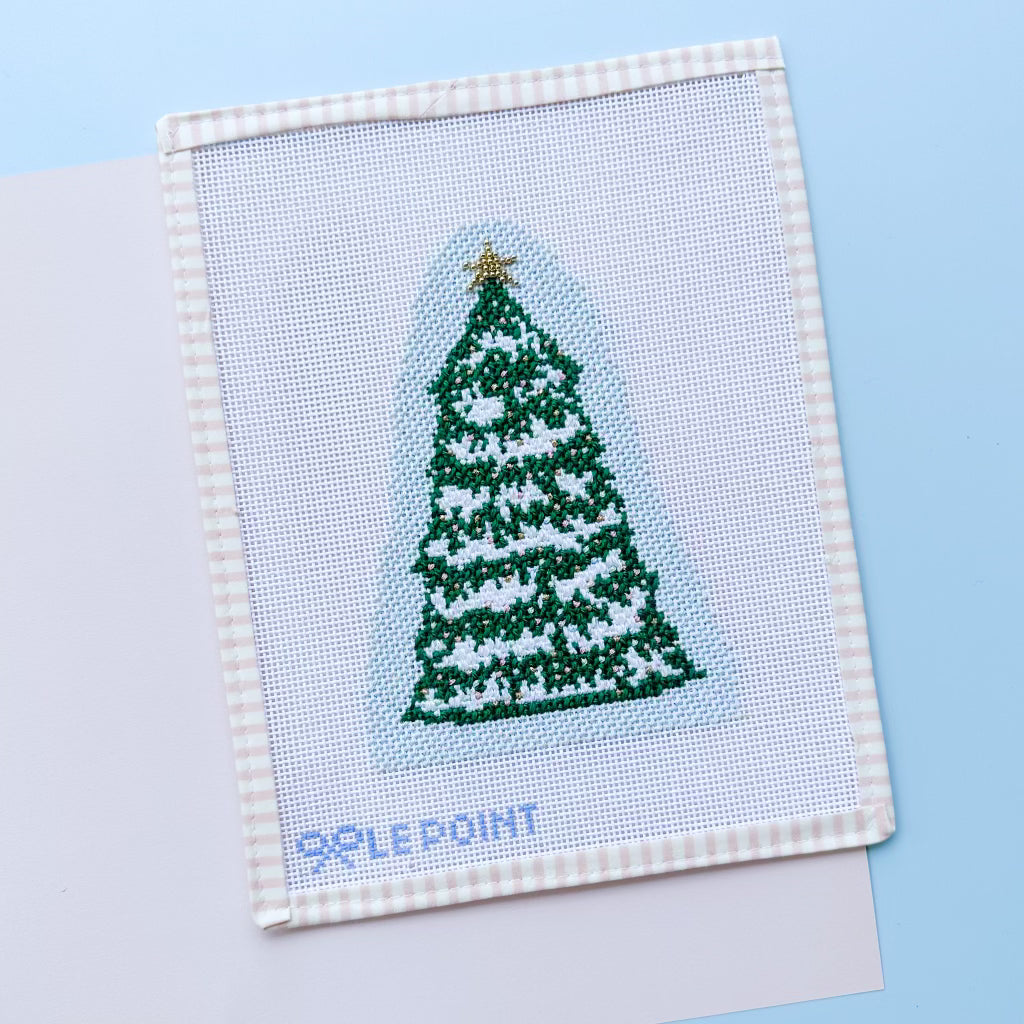 Stitch Guide for Le Point Studio Christmas Tree – Stitch Style Needlepoint