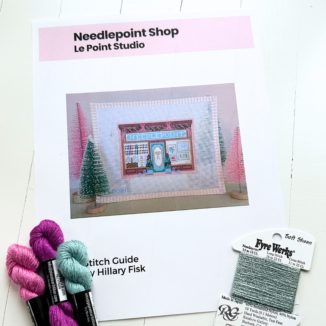 Stitch Guide for Le Point Studio Needlepoint Shop – Stitch Style ...