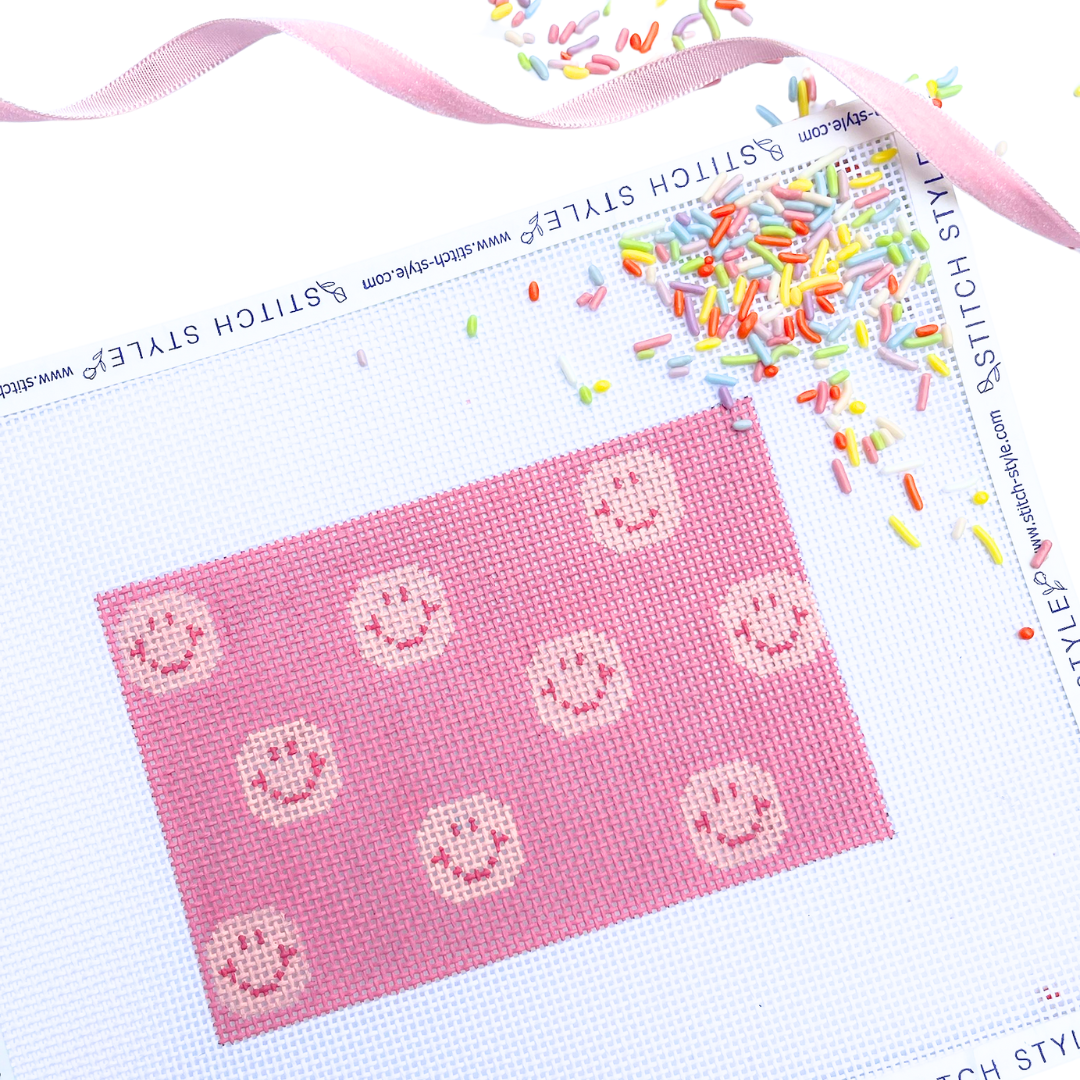 Sirsee: Nothing but Smiles – Stitch Style Needlepoint