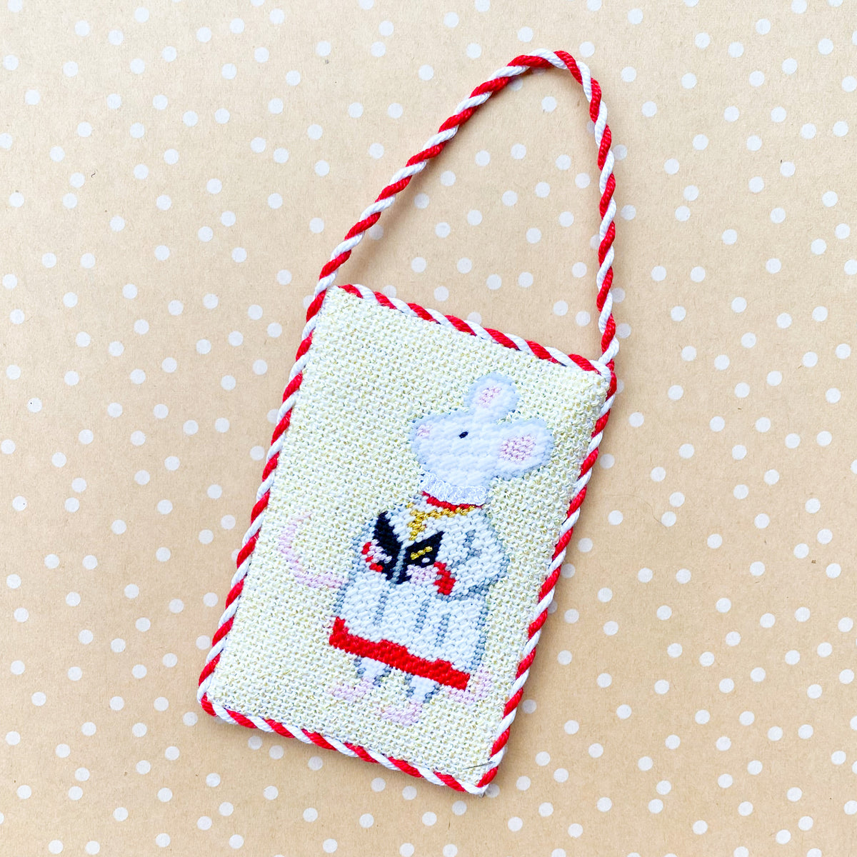 Church Mouse Needlepoint Canvas – Stitch Style Needlepoint