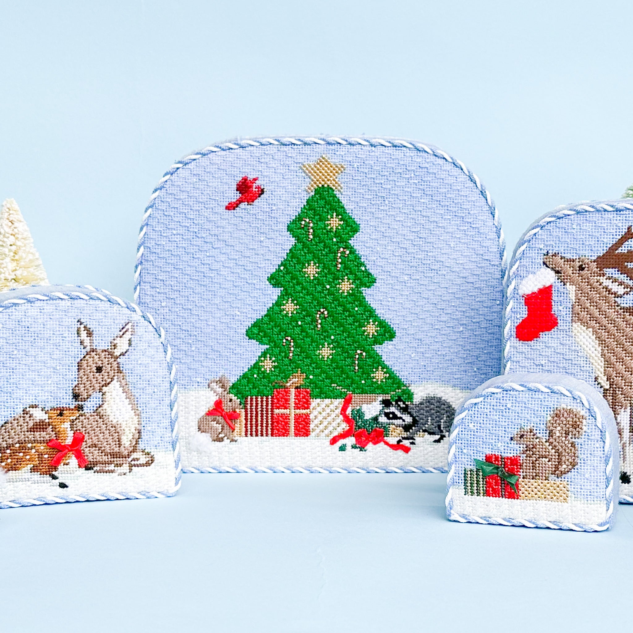 Christmas Forest Needlepoint Collection: Backdrop – Stitch Style ...